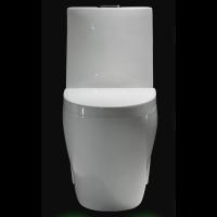 China Map1000 Dual-Flush Elongated One-Piece Toilet Seat Included Small Bathroom for sale