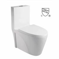 China American Standard Elongated Right Height One Piece Round Toilet Bowl 1.6 Gpf for sale