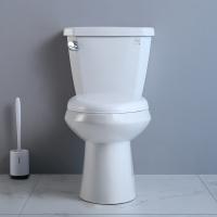 China Siphonic Two piece Toilet single flush Soft Closing Seat Ada Comfort Height for sale