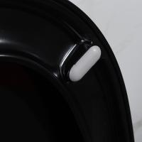 China Ada Dual Flush One Piece Toilet With Side Flush 0.8/1.28 Gpf Hotel Wc 765MM for sale