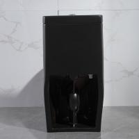 China Bidet Skirted Toilet American Standard Elongated Black Comfort Height for sale