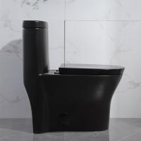 China Bidet Skirted Toilet American Standard Elongated Black Comfort Height for sale