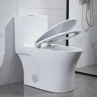 China Public Bathrooms Toilets Iapmo Ada American Standard Elongated Toilet One Piece Water Closet for sale