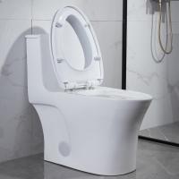 China Public Bathrooms Toilets Iapmo Ada American Standard Elongated Toilet One Piece Water Closet for sale