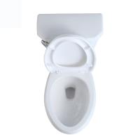China Dual Flush American Standard Right Height Elongated Toilet 0.92/1.28 Gpf for sale