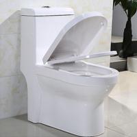 China Comfort Height CUPC Toilet One Piece Seat Full Skirted White Round Bowl for sale