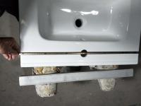 China 35 Inch Vanity Top Bathroom Sink Rectangle Vessel Basin 910X460X180mm for sale