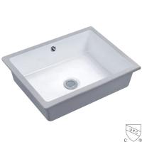 China Rectangle Undermount Vanity Lavatory Bathroom Wash Basin Counter Sink for sale