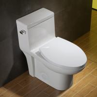 China Cupc Siphonic One Piece Toilet Chair Height Power Flush for sale
