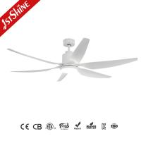 China 66 Inch Larger Ceiling Fans With Lights Reversible Silent DC Motor ABS Blade for sale
