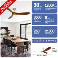 China DC Motor Power Saving 3 Blade Ceiling Fan No Light 6 Speed Choice for sale