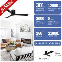 China Summer And Winter Solid Wood Ceiling Fan 4h Timing For Home Hotel Office for sale