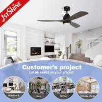 China Decorative Fancy Dc Motor Silent Remote Ceiling Fan Led Light CE SAA for sale