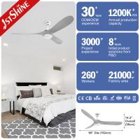 China Decorative Led Ceiling Fan Suppliers Dc Motor 6 Speed High Speed Chandelier With Fan for sale
