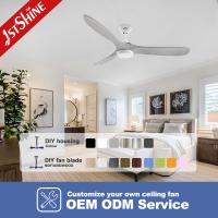 China Decorative Led Ceiling Fan Suppliers Dc Motor 6 Speed High Speed Chandelier With Fan for sale