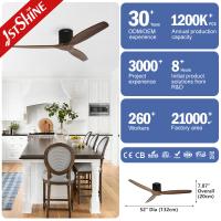 China 220V 60w Home Decoration Ceiling Fan With Remote Control AC Motor for sale