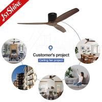 China 220V 60w Home Decoration Ceiling Fan With Remote Control AC Motor for sale