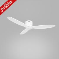 China Simplicity 3 Blades Solid Wood App Control Ceiling Fan With 35W Pure Copper Dc Motor for sale