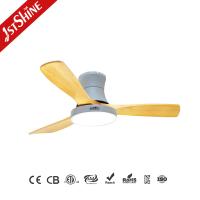 China Low Noise 48 Inch Color Changing Ceiling Fans With Lights And Remote Control for sale