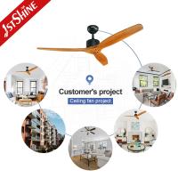 China Custom 6 Lever DC Decorative Ceiling Fan Energy Saving 220 Volt for sale