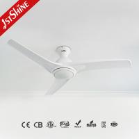 China CE Decorative Energy Saving Flush Mount Ceiling Fan With LED Light Remote Control for sale
