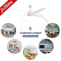 China 52 Inches LED Ceiling Fan With Light And Smart App Control For Cooling And Lighting for sale