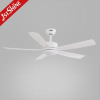 China Living Room 52 Inch Large Air Flow LED Ceiling Fan ABS Blade Body LED Lamp for sale