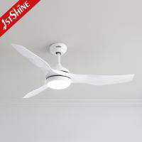 China 6 Speed Choice 52 Inches LED Ceiling Fan with Light and Remote Control ABS Blade for sale