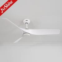China ABS Blade 52 Inches LED Ceiling Fan With Light And Remote Control For Cooling And Lighting for sale