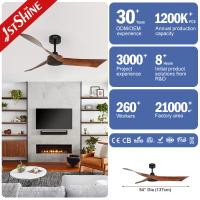 China 6 Speeds Remote Control Plastic Decorative Ceiling Fan Without Light for sale