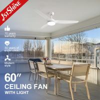 China 52 Inches Smart App Control Wifi Ceiling Fan With Light And Remote Control For Bedroom for sale