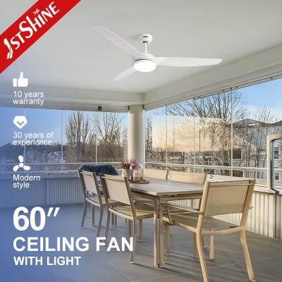 China 52 Inches Smart App Control Wifi Ceiling Fan With Light And Remote Control For Bedroom for sale