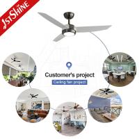 China 3 Blades Ceiling Fan With Light Dc Motor 6-Speed Choice Modern Style for sale