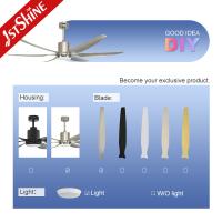 China 6 ABS Blades Silent DC Motor Remote App Control  LED Ceiling Fan With Light for sale