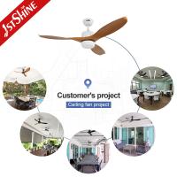 China Outdoor Waterproof IP65 ABS Plastic Ceiling Fan with 52 Inches Blades and Remote Control for sale