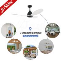 China 48 Inches Modern Ceiling Fan with ABS Blade and 6 Speeds DC Motor Remote Control for sale