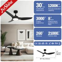 China 48inch Ceiling Fan 38W with 6 Speed Choice and Low Noise Remote Control for sale