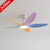 China 48 Inch Lower Noise Plastic Ceiling Fan With 6 Speed Choice and Remote Control for sale