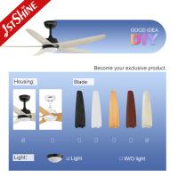 China LED 5 Blade Ceiling Fan , Living Room Quiet High Speed DC Ceiling Fan for sale