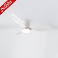 China 6 Speed Plastic Ceiling Fan White Finished Electric Fan with motor for sale