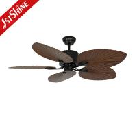 China Hotel Decorative Classic Ceiling Fans 52 Inch Energy Saving Flower Design for sale