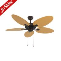 China Low Noise 5 Blades Decorative Ceiling Fan Large Airflow Energy Saving for sale