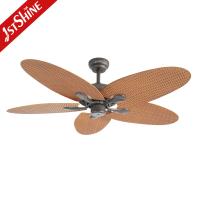 China Large Airflow Low Noise 5 Blades Led Energy Saving Ceiling Fan With Remote Control for sale