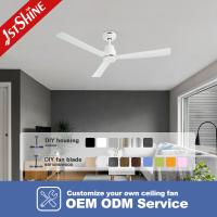 China Noiseless DC Motor Indoor Ceiling Fan 6 Speeds Remote Control for sale