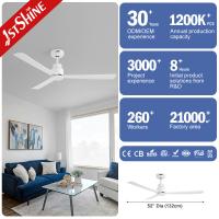 China Noiseless DC Motor Indoor Ceiling Fan 6 Speeds Remote Control for sale