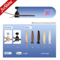 China Lower Noise 52 Inch Ceiling Fan with 6 Speed Choice Smart Remote Control and DC Power Source for sale