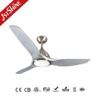 China OEM 52 Inch 220v Dimmable LED Plastic Ceiling Fan Custom Logo for sale