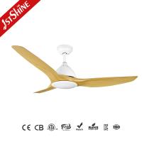 China OEM 52 Inch LED Light Ceiling Fan Remote Control 3 Speed Choice for sale