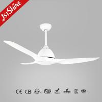 China Remote Control Plastic Ceiling Fan With Integrated 18 Watt LED Light for sale