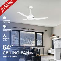 China Remote Control Plastic Ceiling Fan With Integrated 18 Watt LED Light for sale